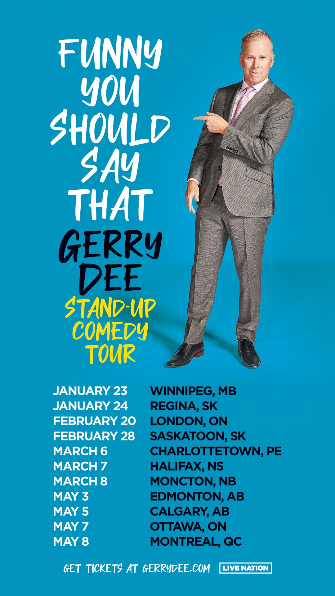 Gerry Dee "Funny You Should Say That" tour is coming to Ottawa - Ottawa ...
